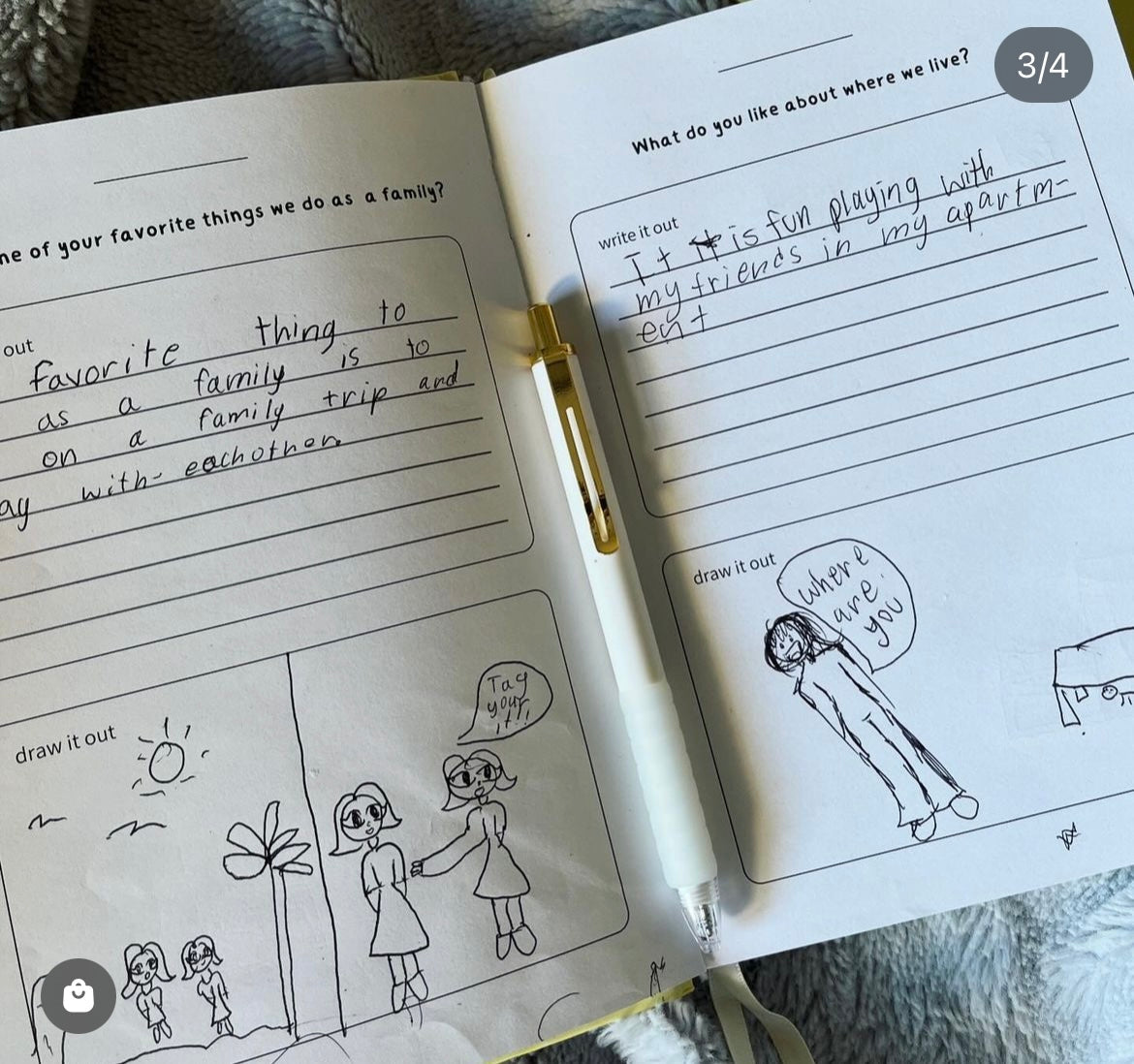 Four Fun & Meaningful Gratitude Journal Prompts for Kids – Bliss'd Co